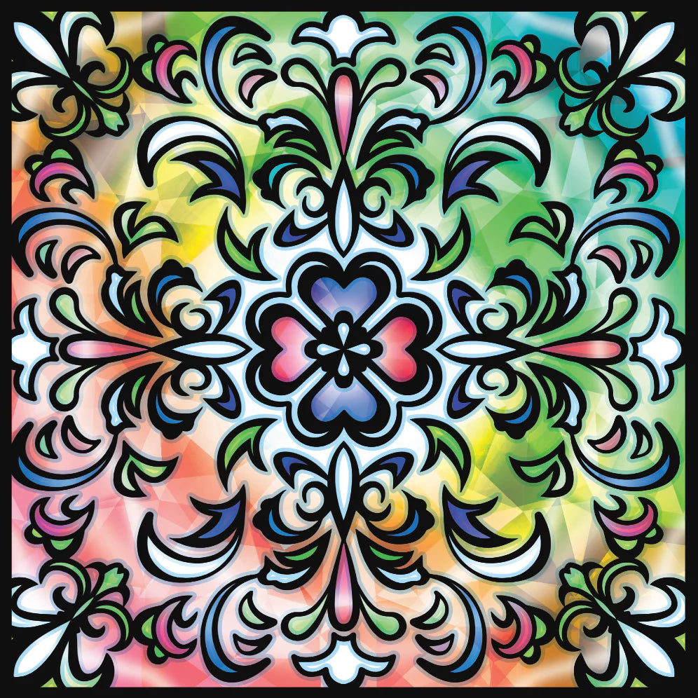 精神万華鏡 “驚嘆”【難易度：3】【EXP:40 GOLD:40】【正方形/圓形】 – 日本光雕 | Shine Carving Academy HK